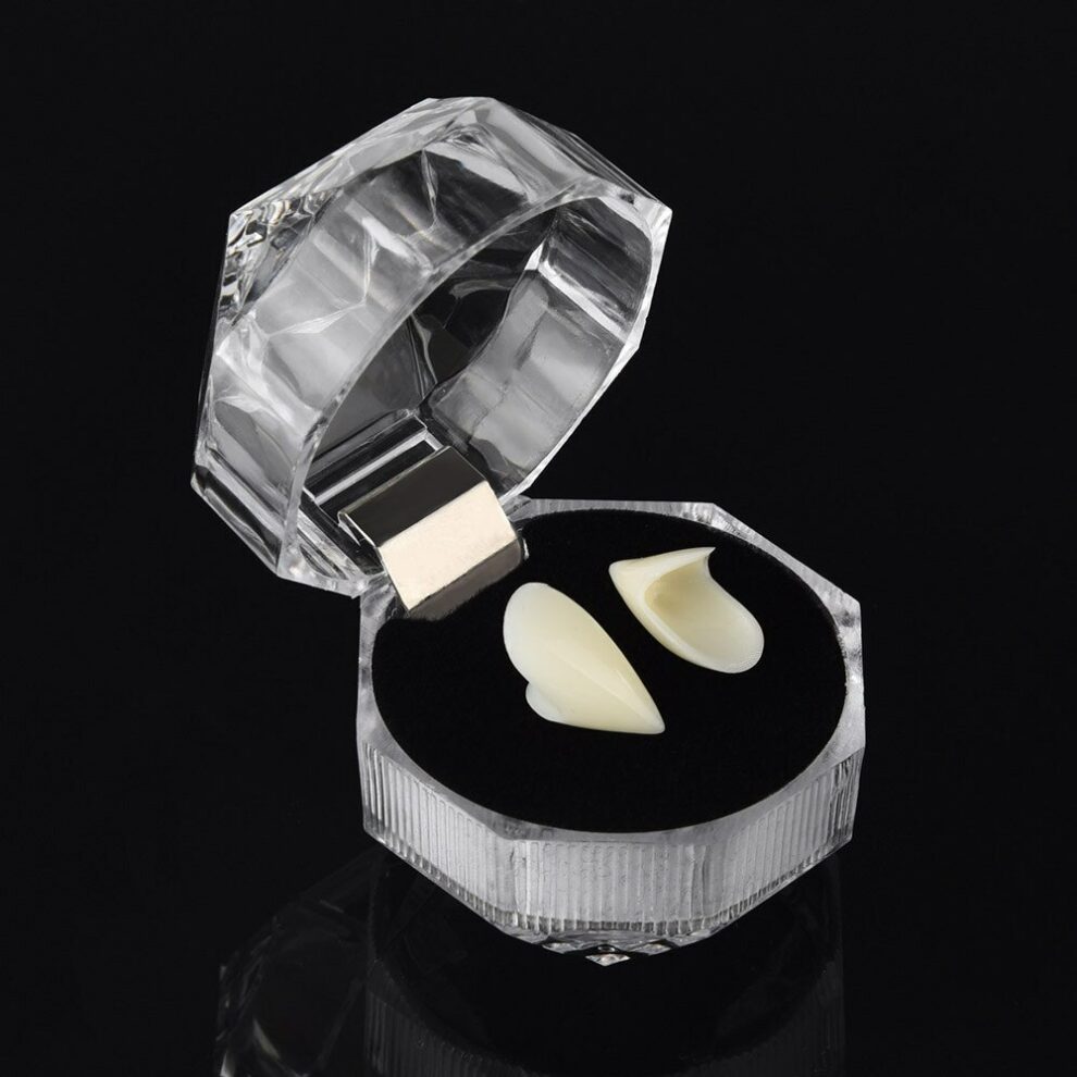 3pair Set Vampire Teeth Fangs Costume Party Props With Dental Gum ...