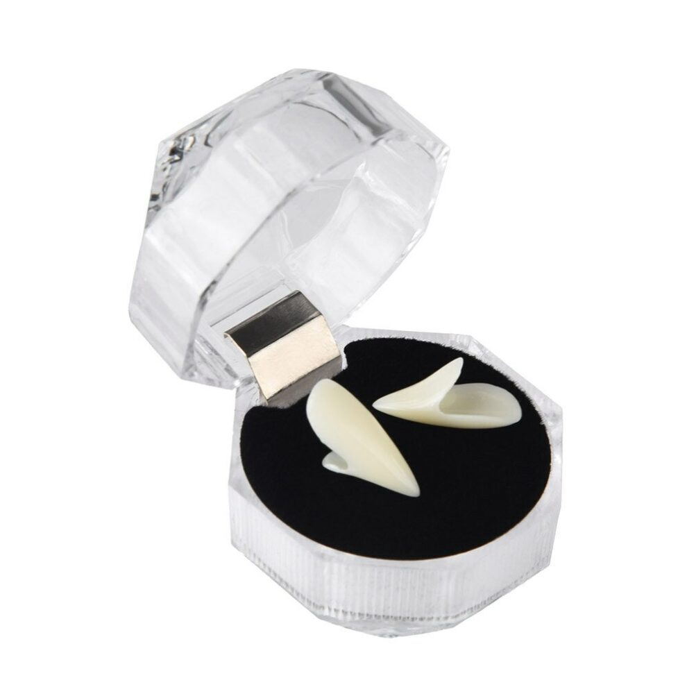 3pair Set Vampire Teeth Fangs Costume Party Props With Dental Gum ...