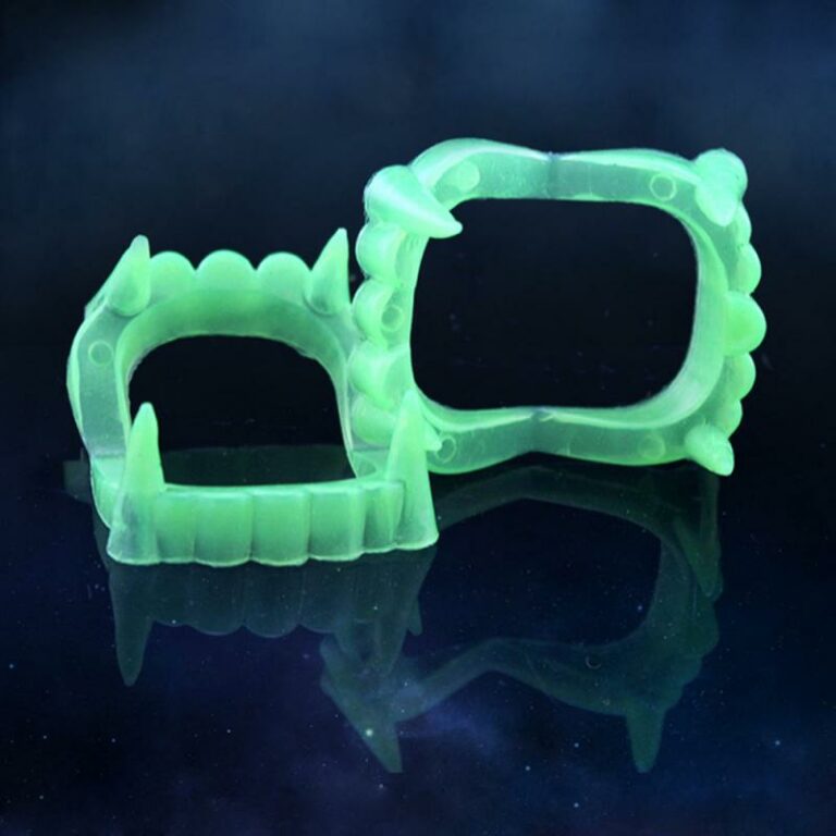 Glowing Vampire Werewolf Cosplay Costume Teeth Zombie Demon Denture ...