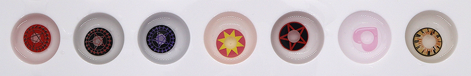 Contract Eye Contacts Pentagram Cosplay Colored Contact Lenses ...