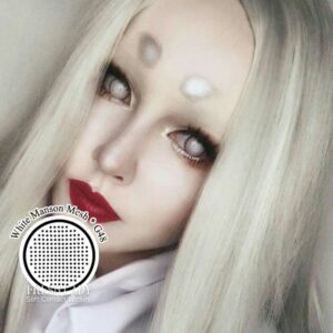 Cosplay Scary Eye Color 1 Pair Crazy Mesh Contact Lenses ...