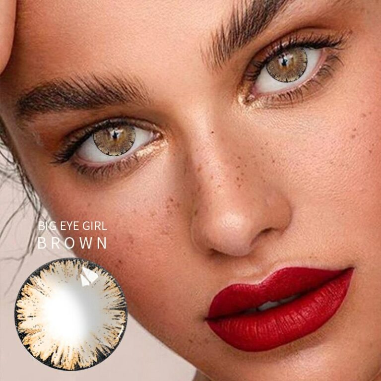 Maxiy Girl Series Colored Contact Lenses For Big Eye Effect Party ...