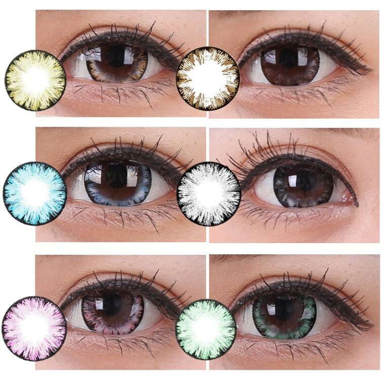 Maxiy Girl Series Colored Contact Lenses For Big Eye Effect Party ...