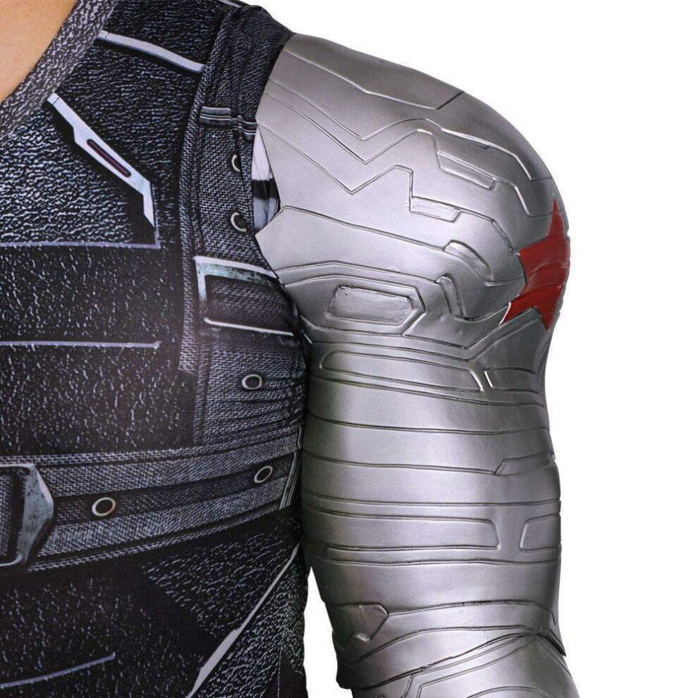 Latex Captain America Winter Soldier Cosplay Arm Gift ...