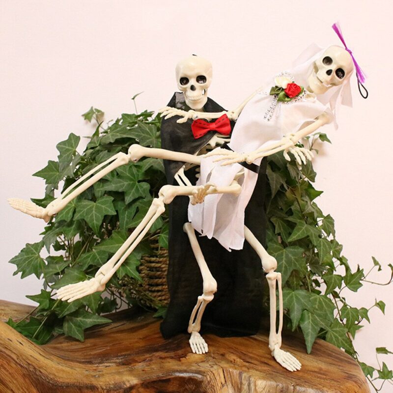 Lifesize Poseable Skeleton Prop Human Anatomy Model For Halloween Party ...