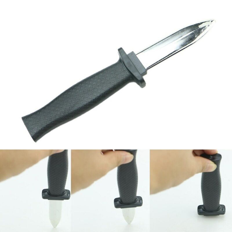 Fun Retractable Prank Dagger Toy Fake Trick Prop For Jokes ...