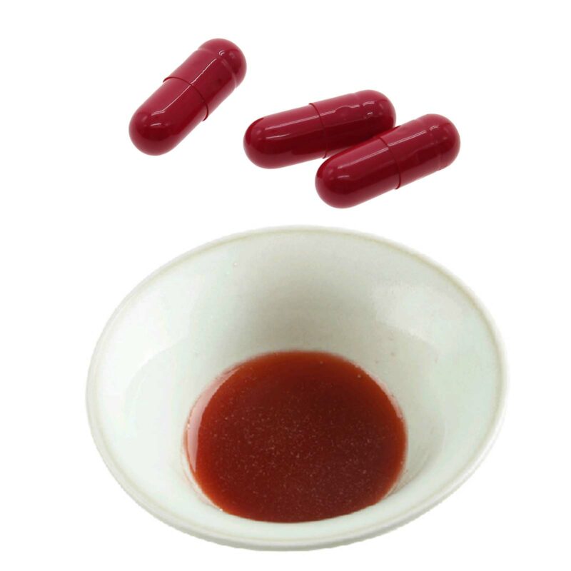 Realistic Fake Blood Capsules For Fancy Dress 3pack Corn Starch 18x06cm ...