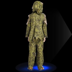 Kids Creepy Zombie Ghost Costume Set For Horror Themed Party ...