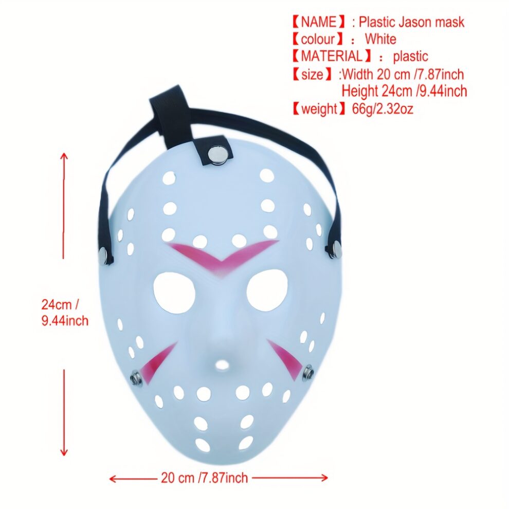 Collectors Edition Jason Halloween Mask Movie Theme Masquerade Prop ...